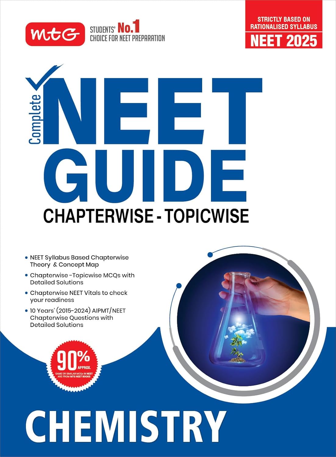 Buy MTG Complete NEET Guide Chemistry Book For 2025 Exam - NEET ...
