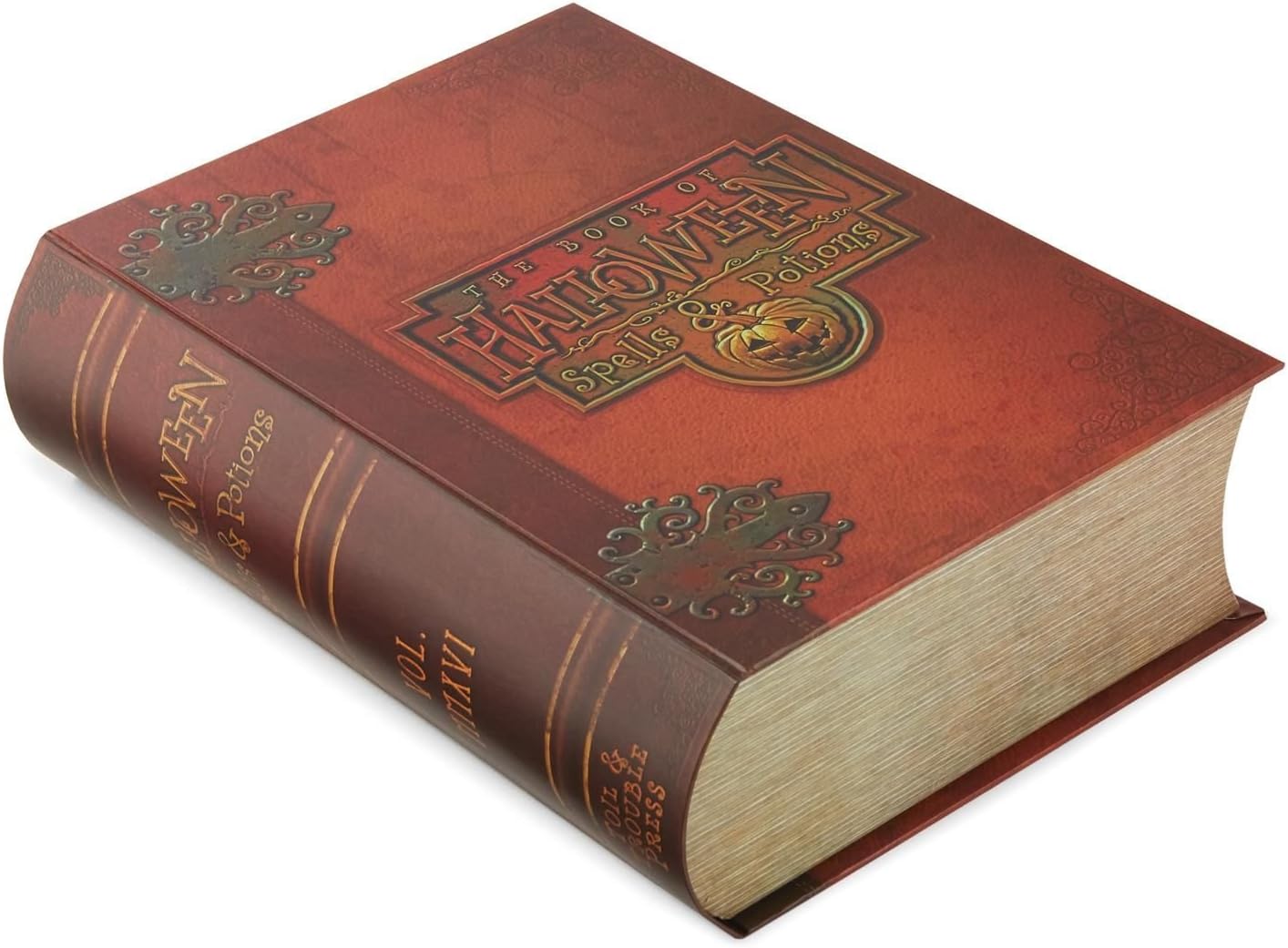 Amazon.com: Spells and Potions Book-Shaped Candy Bowl Decorative ...