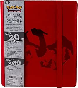 Amazon.com: Ultra Pro ES Charizard Pokemon Premium Pro Binder : Toys ...