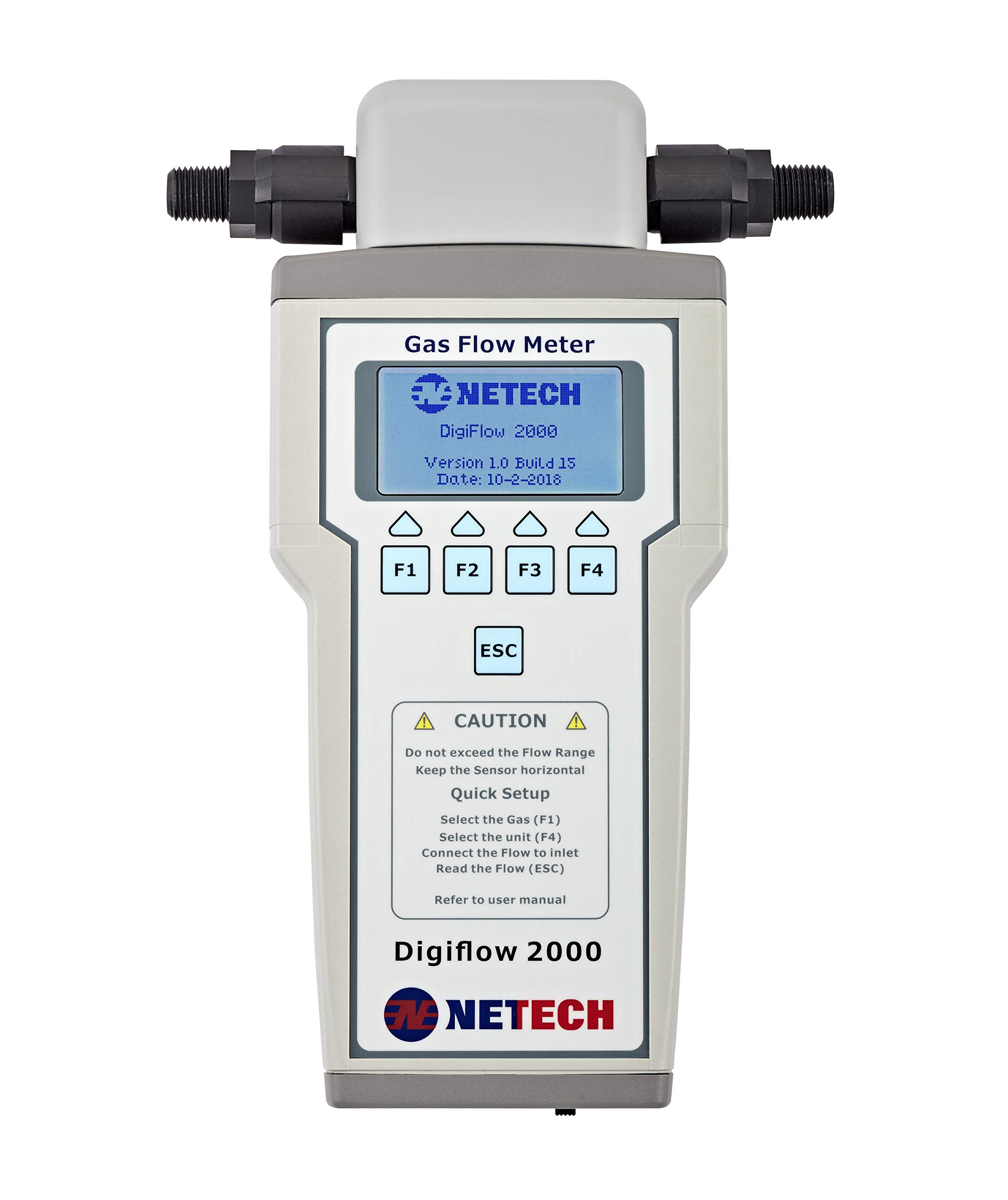 Buy NETECH Digiflow 2000 (15LPM), Digital Handheld Flow Meter, with 5 ...