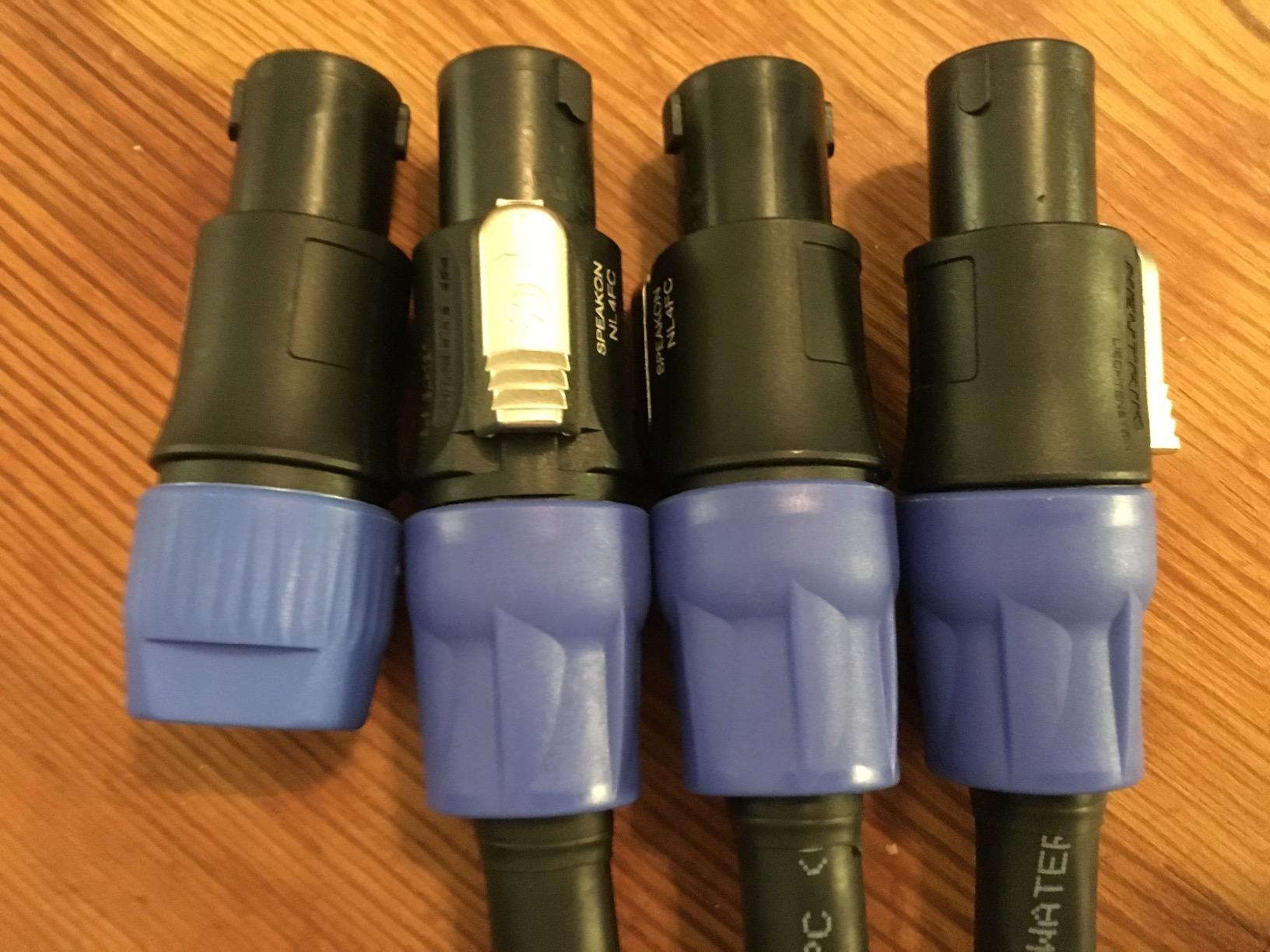 Amazon.com: Neutrik NL4FC 4-Pole speakON Cable Connector : Electronics
