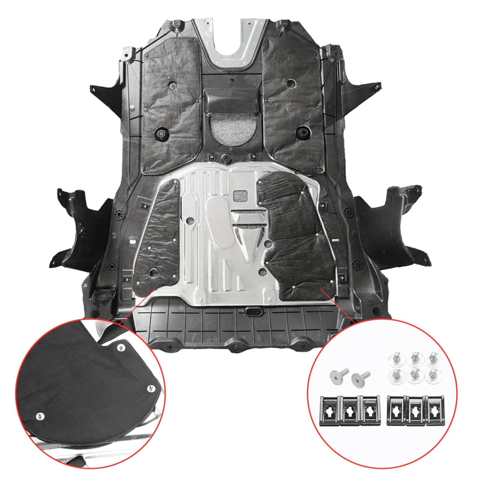 Snapklik.com : 74110TBAA00 Engine Splash Shield Guard Under Car Shield ...