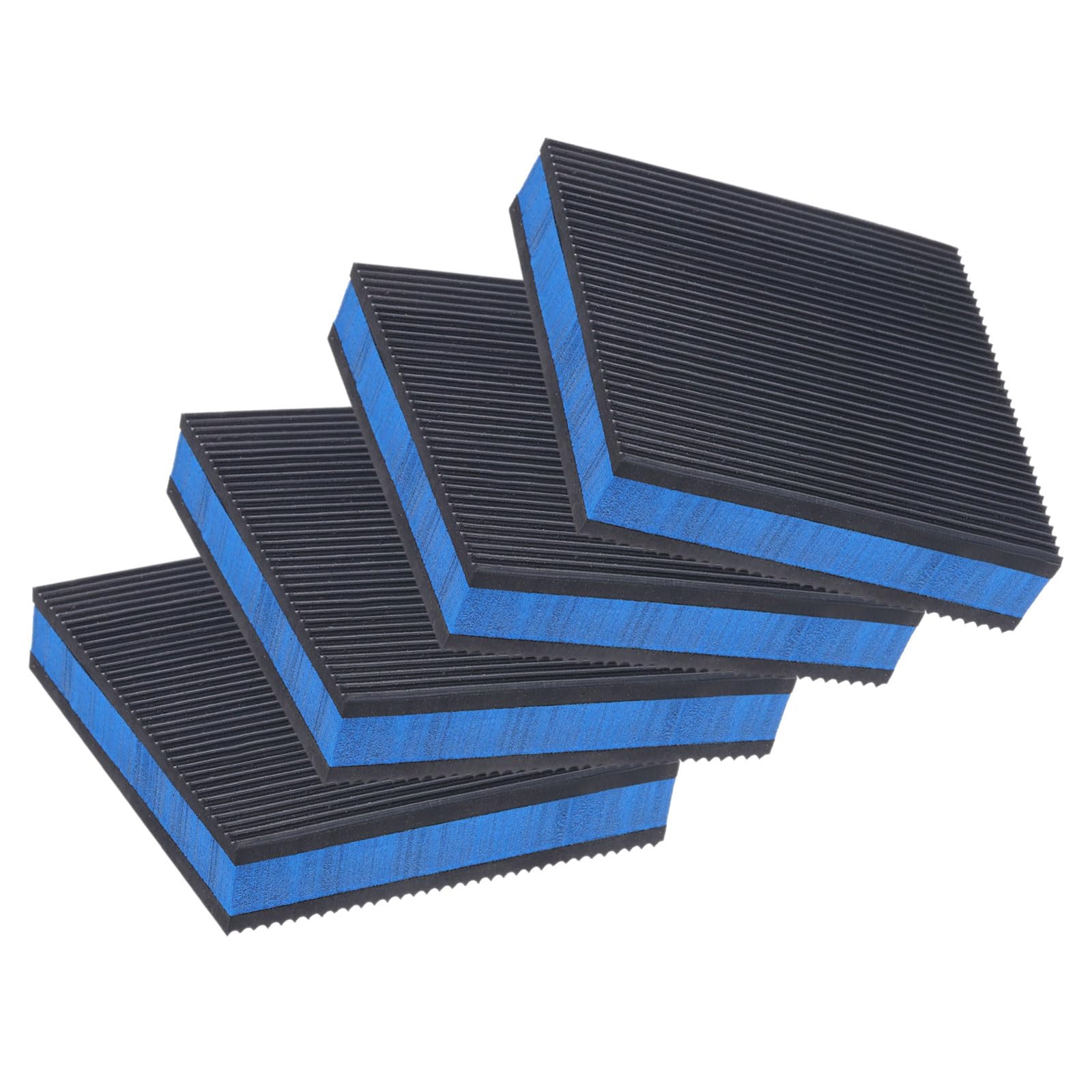 PATIKIL Rubber Anti Vibration Pads, 4 Pack 4 x 4 x 7/8 Inch Heavy EVA ...