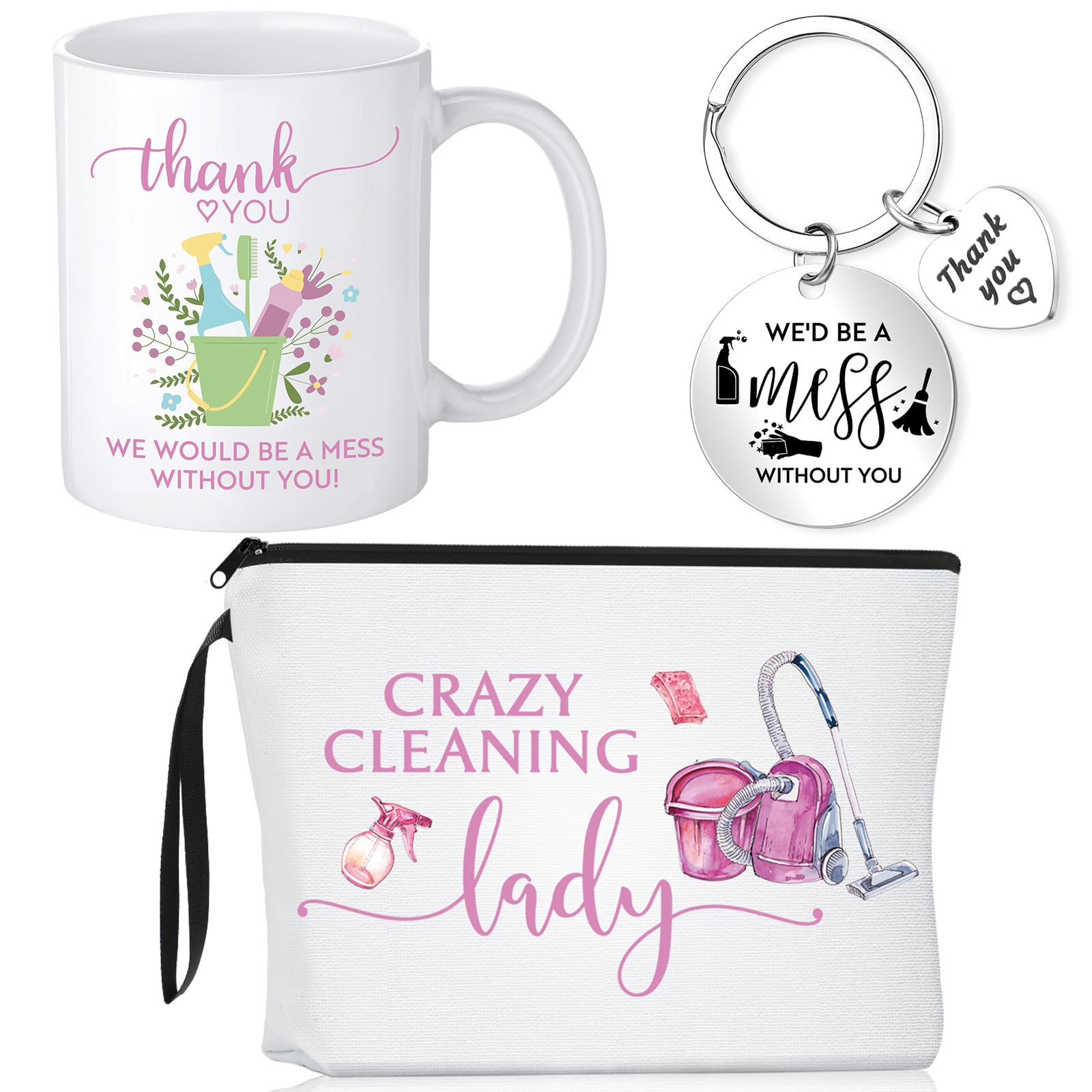 Amazon.com: Havawish 3 Pcs Housekeeping Gifts Cleaning Bags for ...