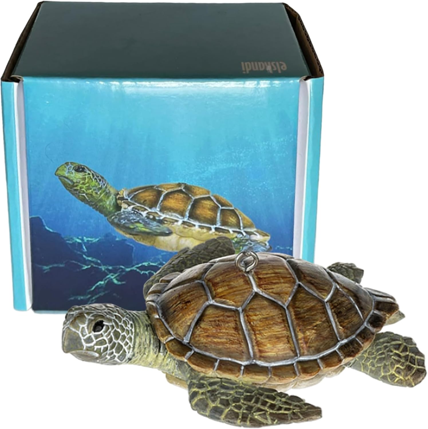 Amazon.com: Sea Turtle Ornaments for Christmas Tree, Sea Turtle ...
