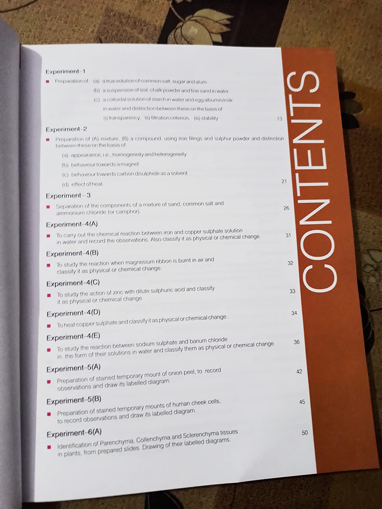 Lab Manual Science (HB) With Worksheet | For Class 9 | CBSE Based ...