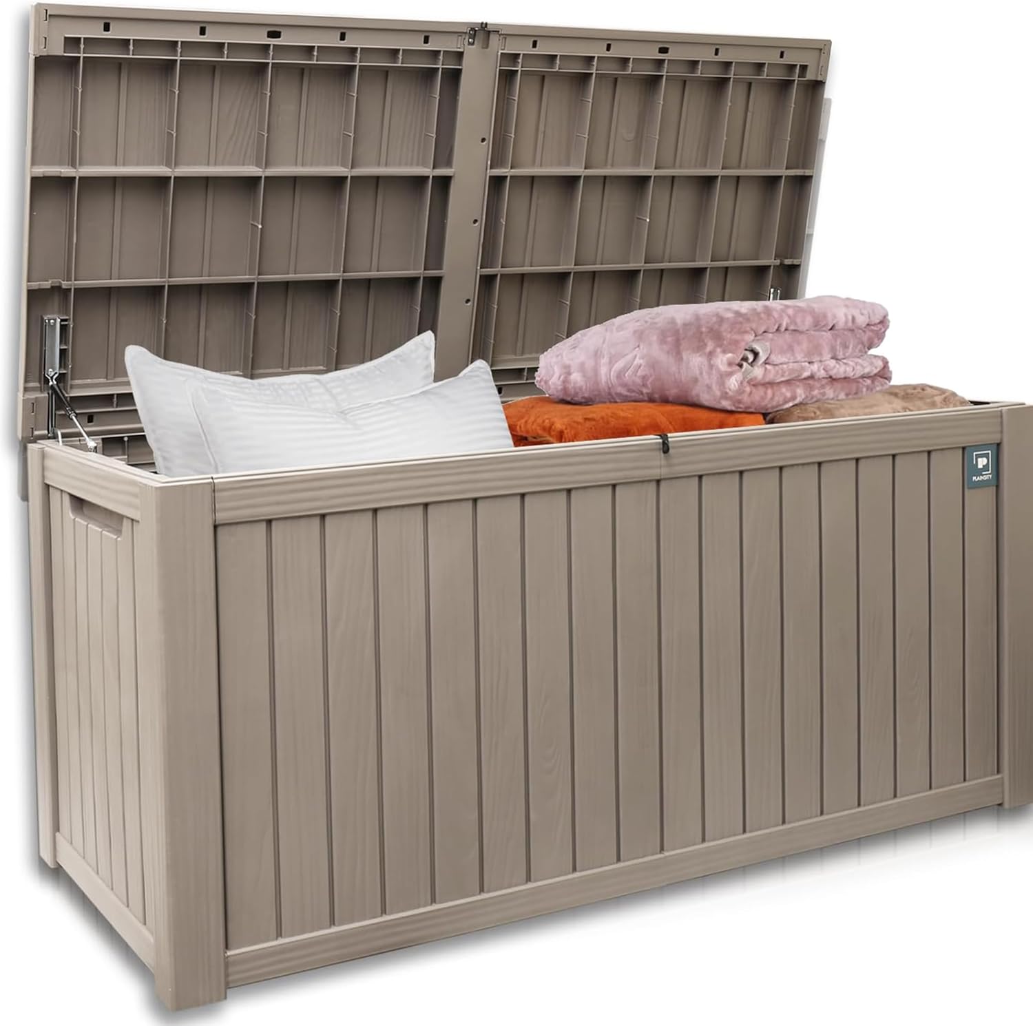 Amazon.com: Outdoor Storage Box, 180 Gallon Deck Boxes Outdoor ...