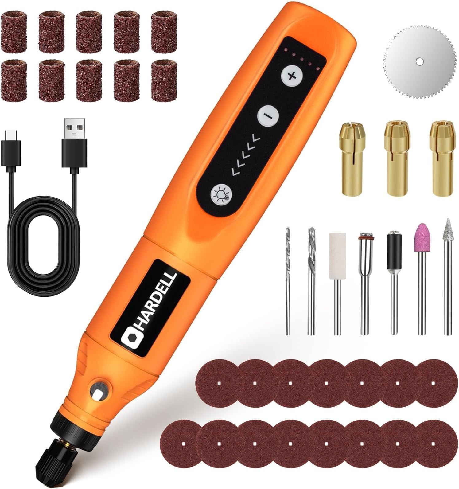 HOTO 4V Rotary Tool Kit, Cordless Electric Rotary Tool Kit with 28 ...