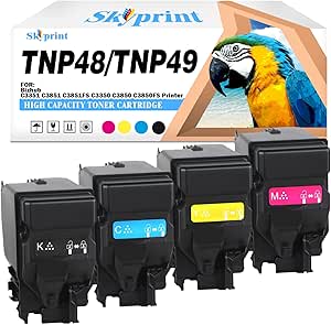 SkyPrint TNP49 TNP-49 TNP48 TNP-48 Toner Cartridge Compatible with ...