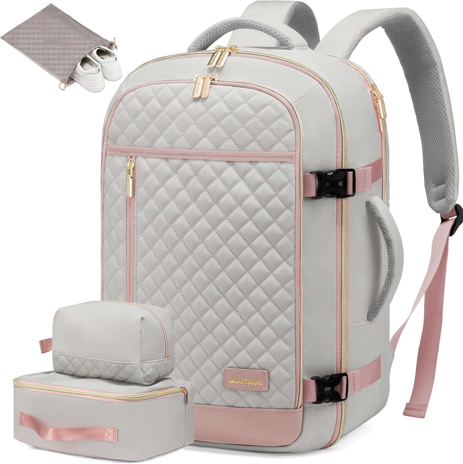 Amazon.com: LOVEVOOK Travel Backpack for Women, Carry on Backpack for ...