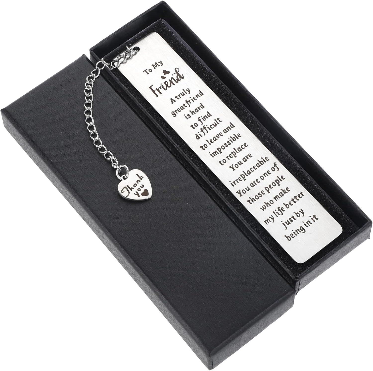 Amazon.com: Dimeho Best Friend Bookmark Gifts for Women Book Lover ...