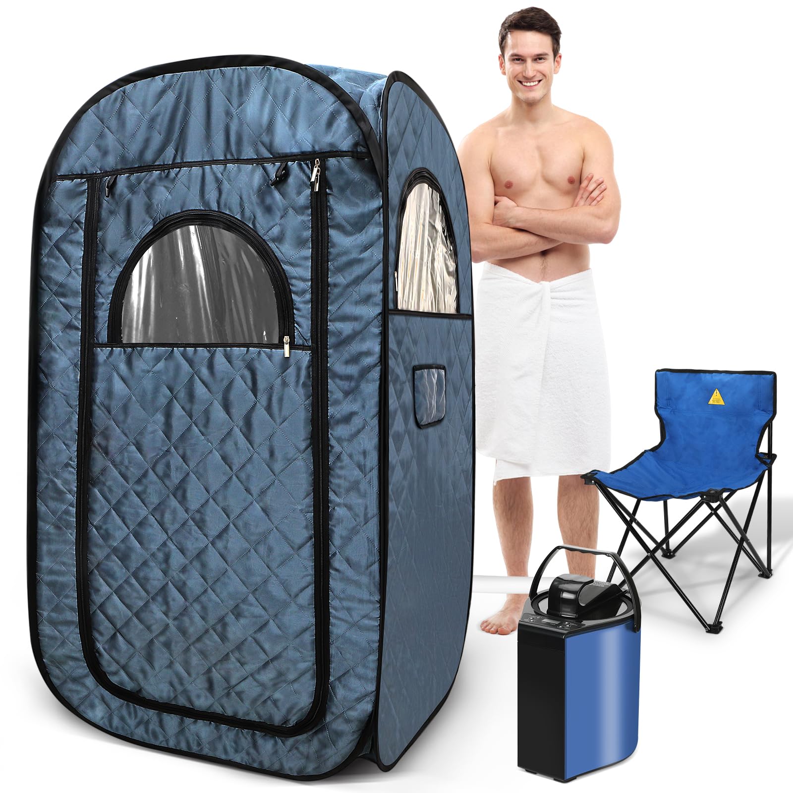Amazon.com : Portable Steam Sauna, Steam Saunas for Home, Personal ...