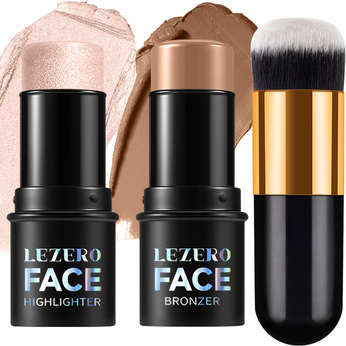 Amazon.com: Cream Bronzer Stick, Multi-use Contour Stick for Face ...
