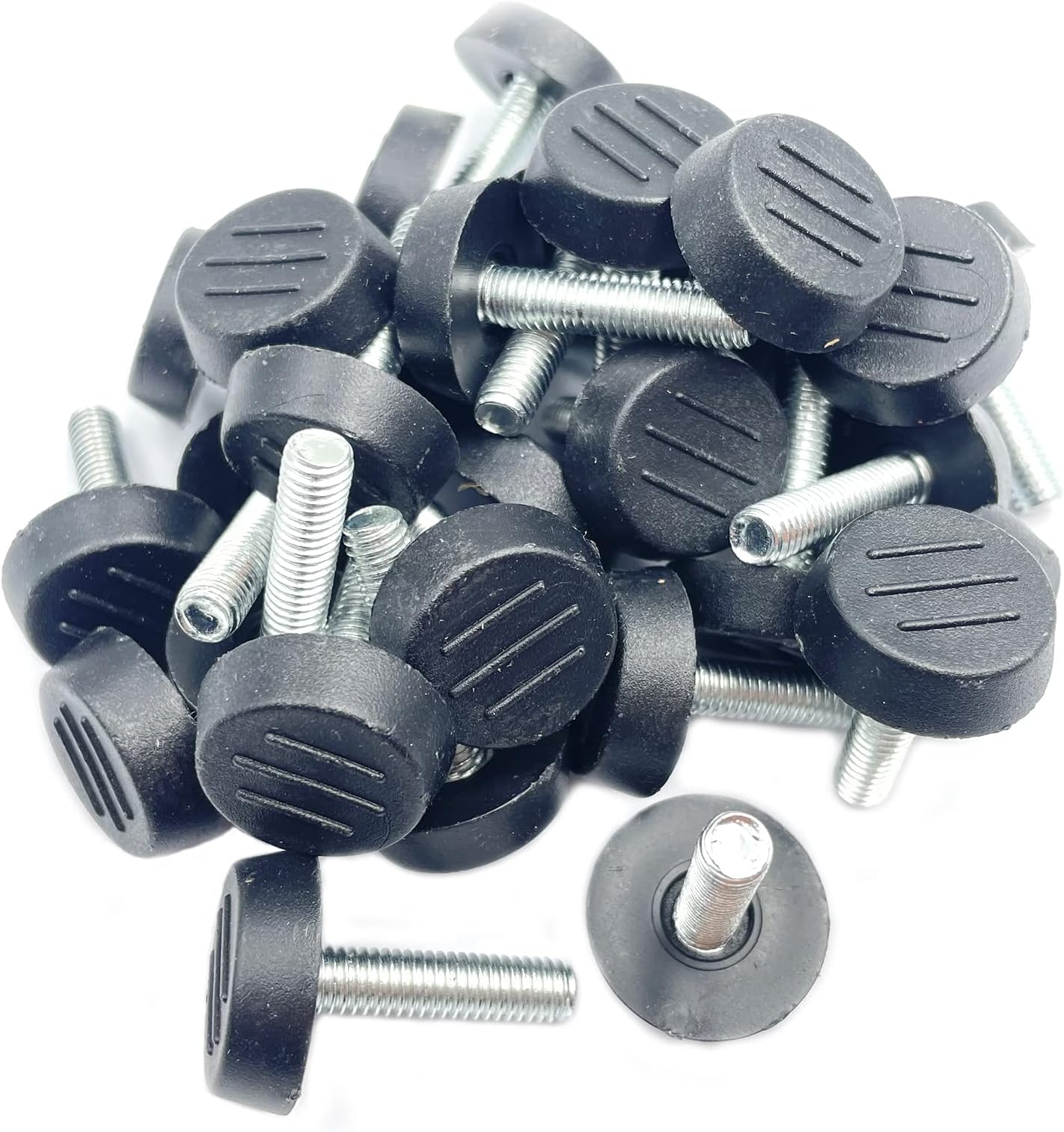 Amazon.com: 30pcs M6 Thread Home Metal Adjustable Furniture Levelers ...