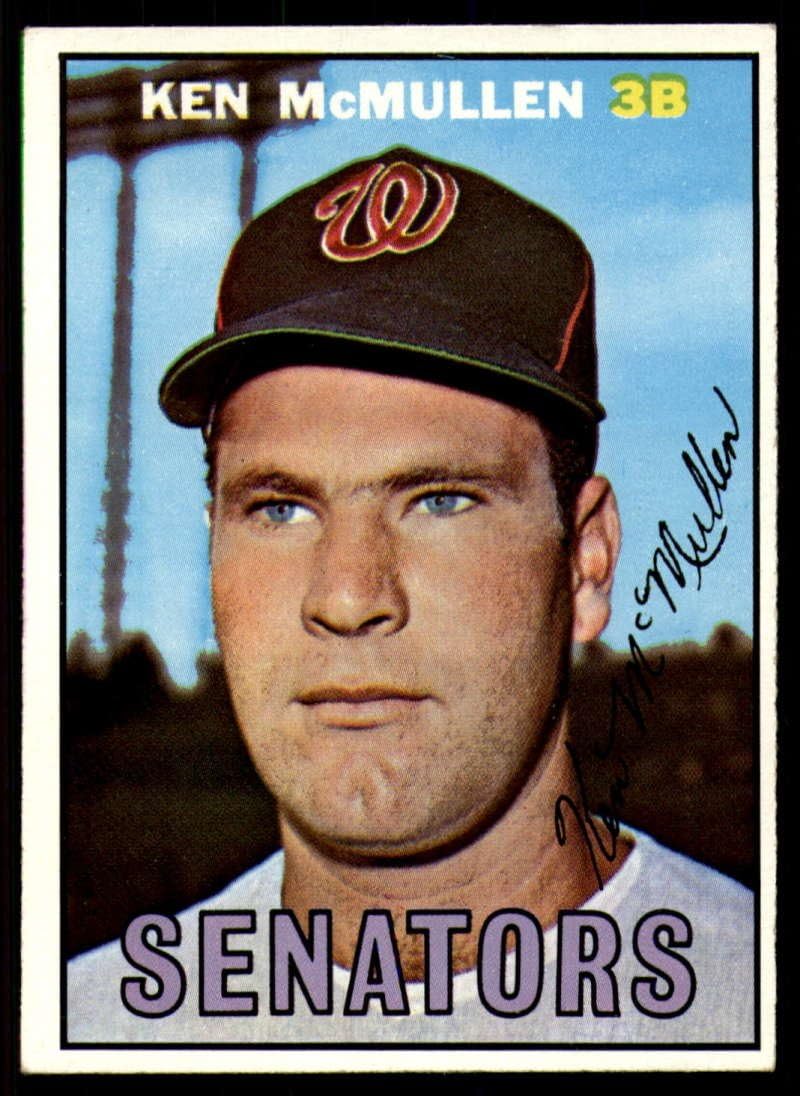 Amazon.com: Baseball MLB 1967 Topps #47 Ken McMullen EX/NM Senators ...