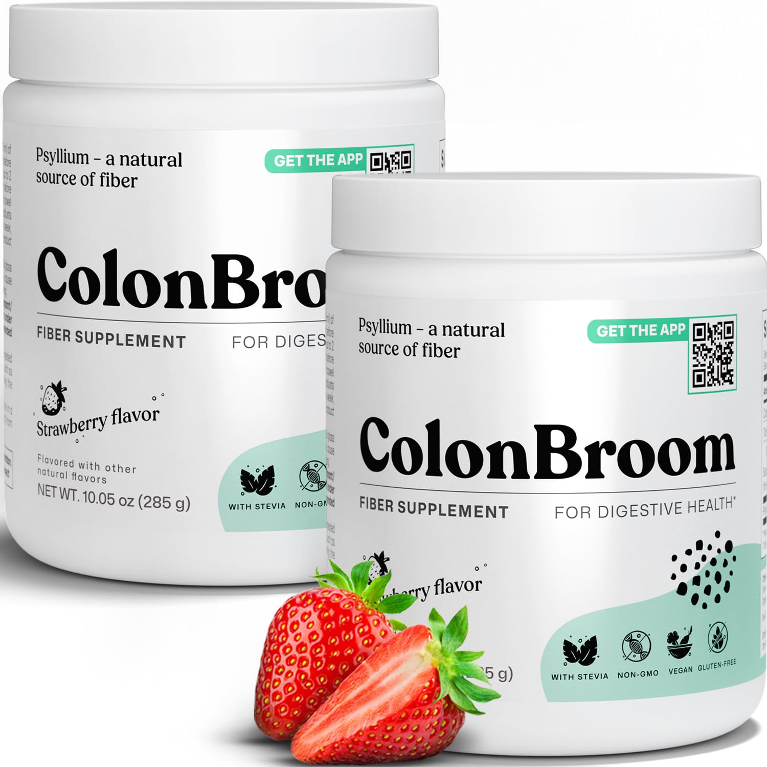 Colonbroompsyllium Husk Powder Strawberry Colon Cleanse For Bloating ...