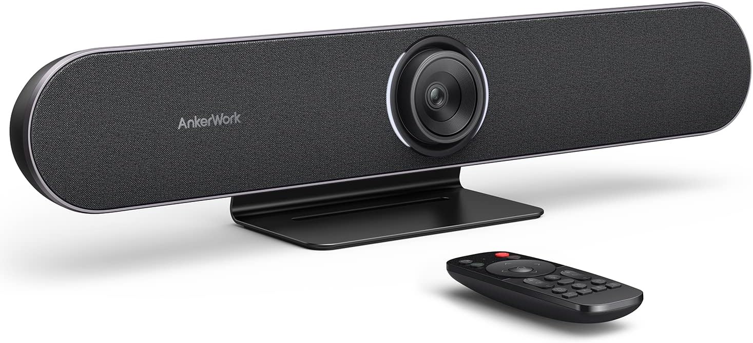 Buy AnkerWork BR300 USB Video Conference Bar, Conference Room Camera ...