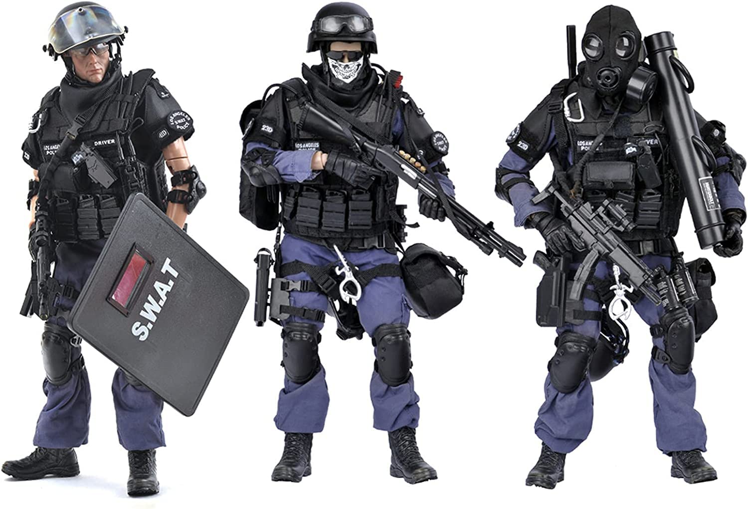 Buy 1/6 Scale SWAT Action Figures(12inch), Highly Detail Army Soldiers ...