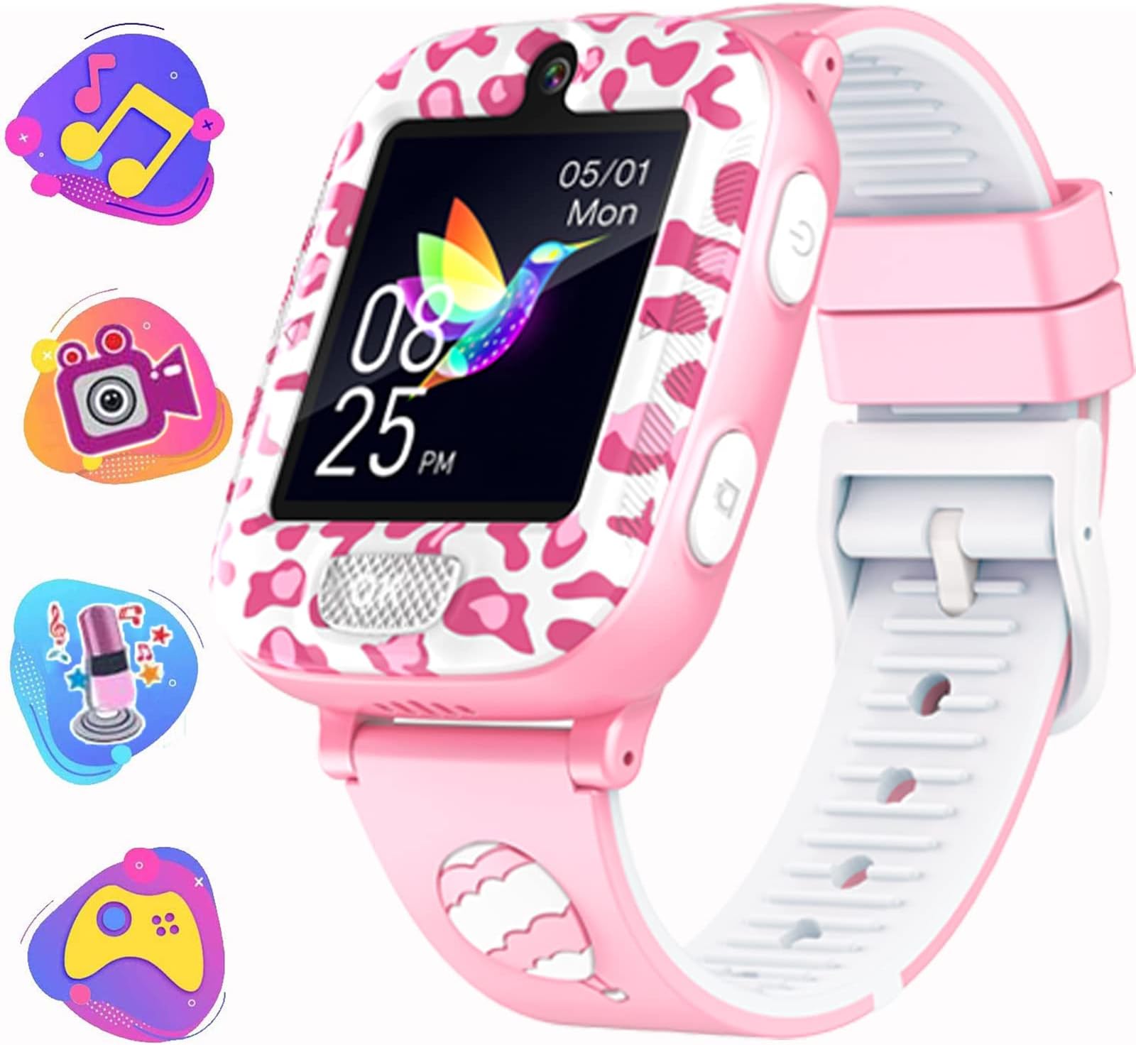 PTHTECHUS Smart Watch for Kids - Boys Girls Smartwatch with 2 Way Phone ...