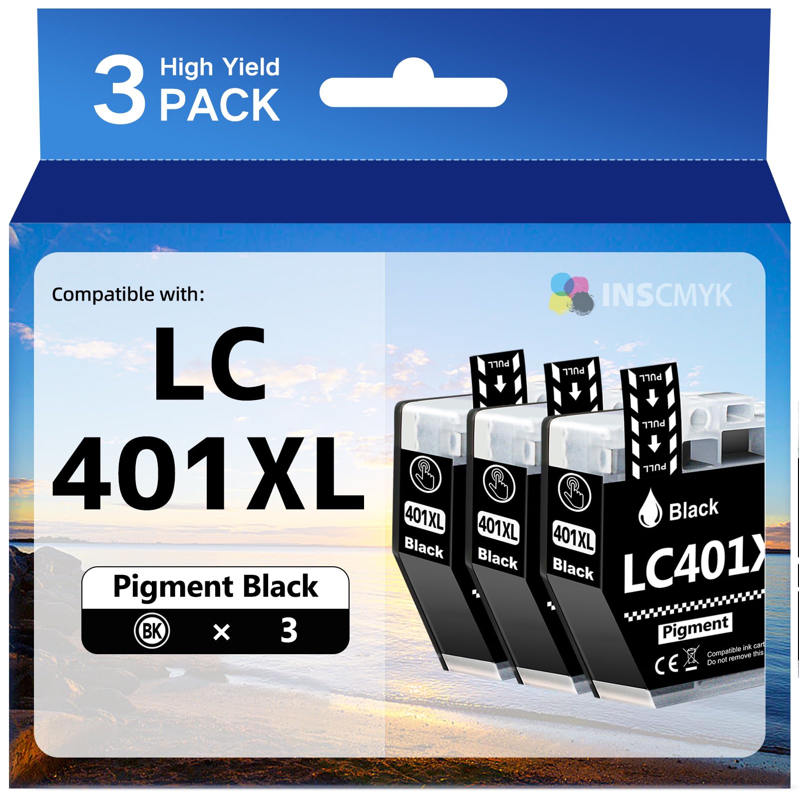 Amazon.com: LC401XL Ink Cartridges for Brother Printer LC401 XL LC401 ...