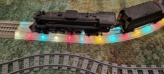 Amazon.com: Lionel Lighted FasTrack Electric O Gauge, 10" Straight ...