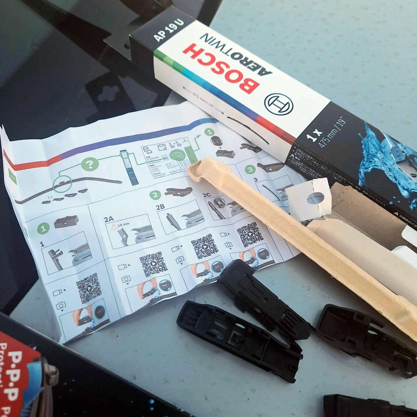 Amazon | BOSCH ワイパーブレード エアロツイン フロント左右2本セット BMW対応 3シリーズ F30 320d LDA ...