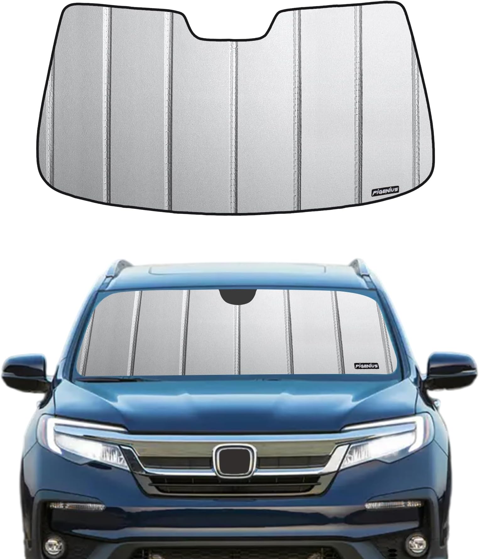 Amazon.com: Pigenius Windshield Sunshade for 2023 2024 Honda Pilot ...