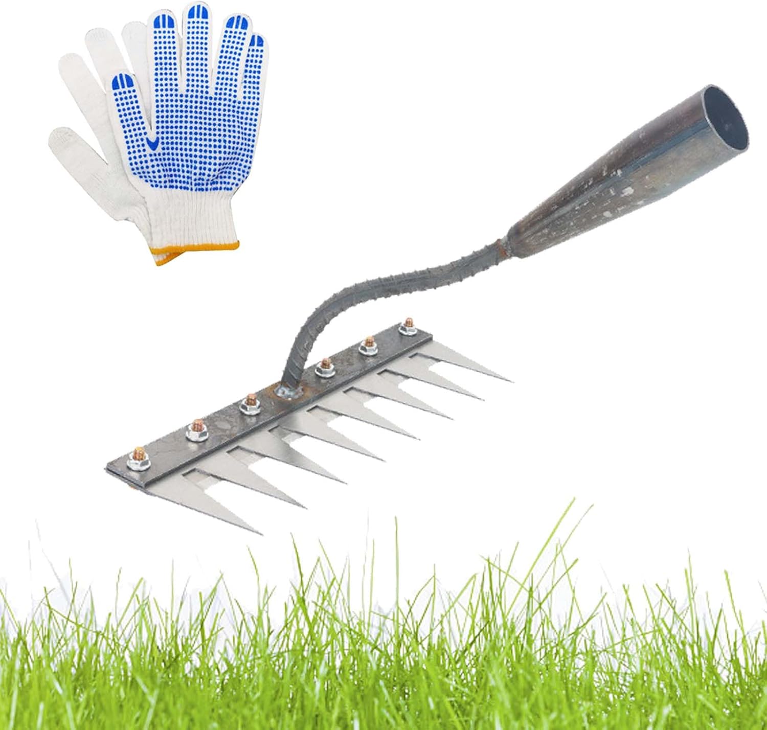 Amazon.com : Gardenia Iron Weeding Rake 2.0, IronRake The Heavy-Duty ...