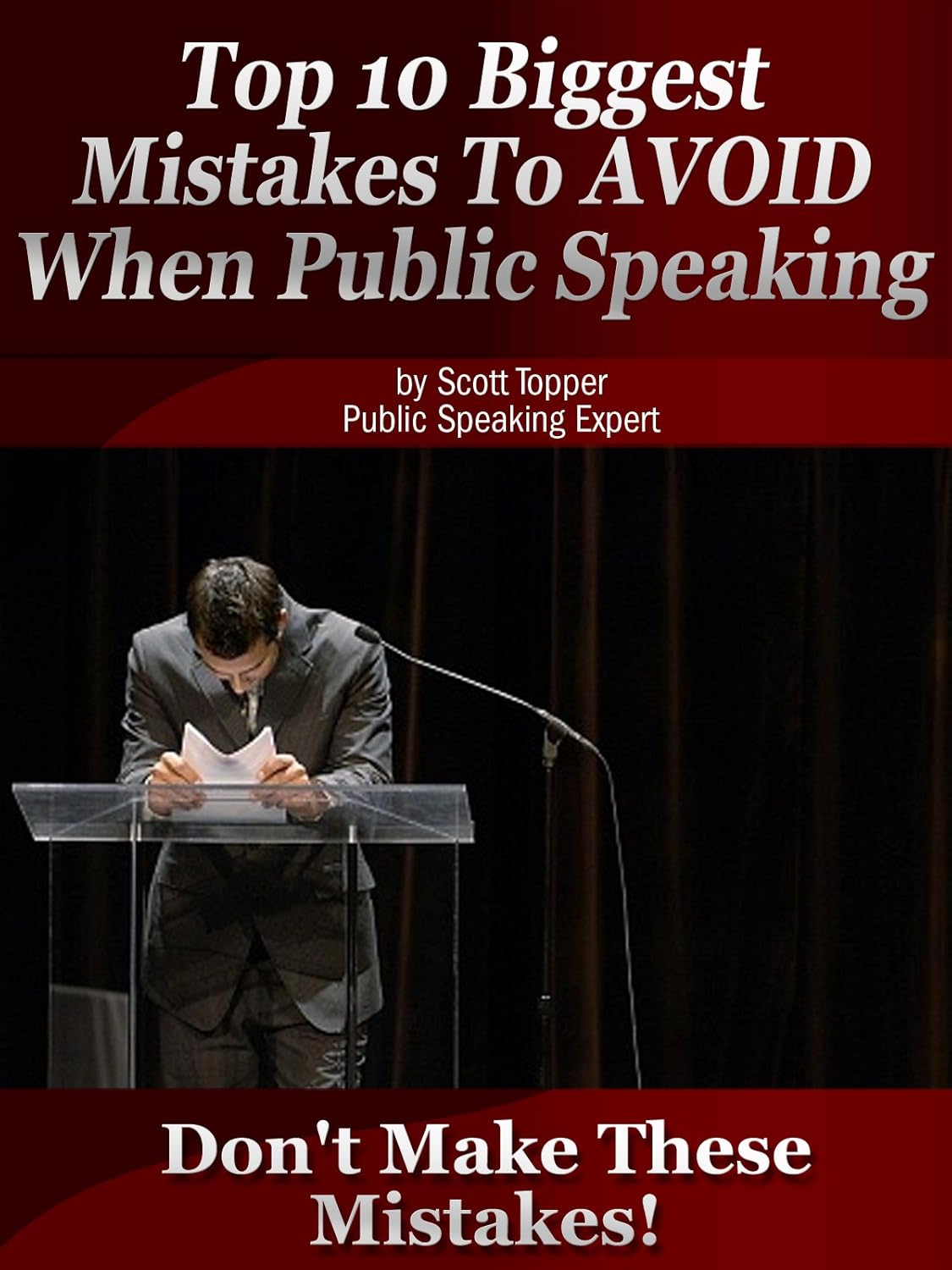 Amazon.com: Top 10 Mistakes to Avoid When Public Speaking: Presentation ...