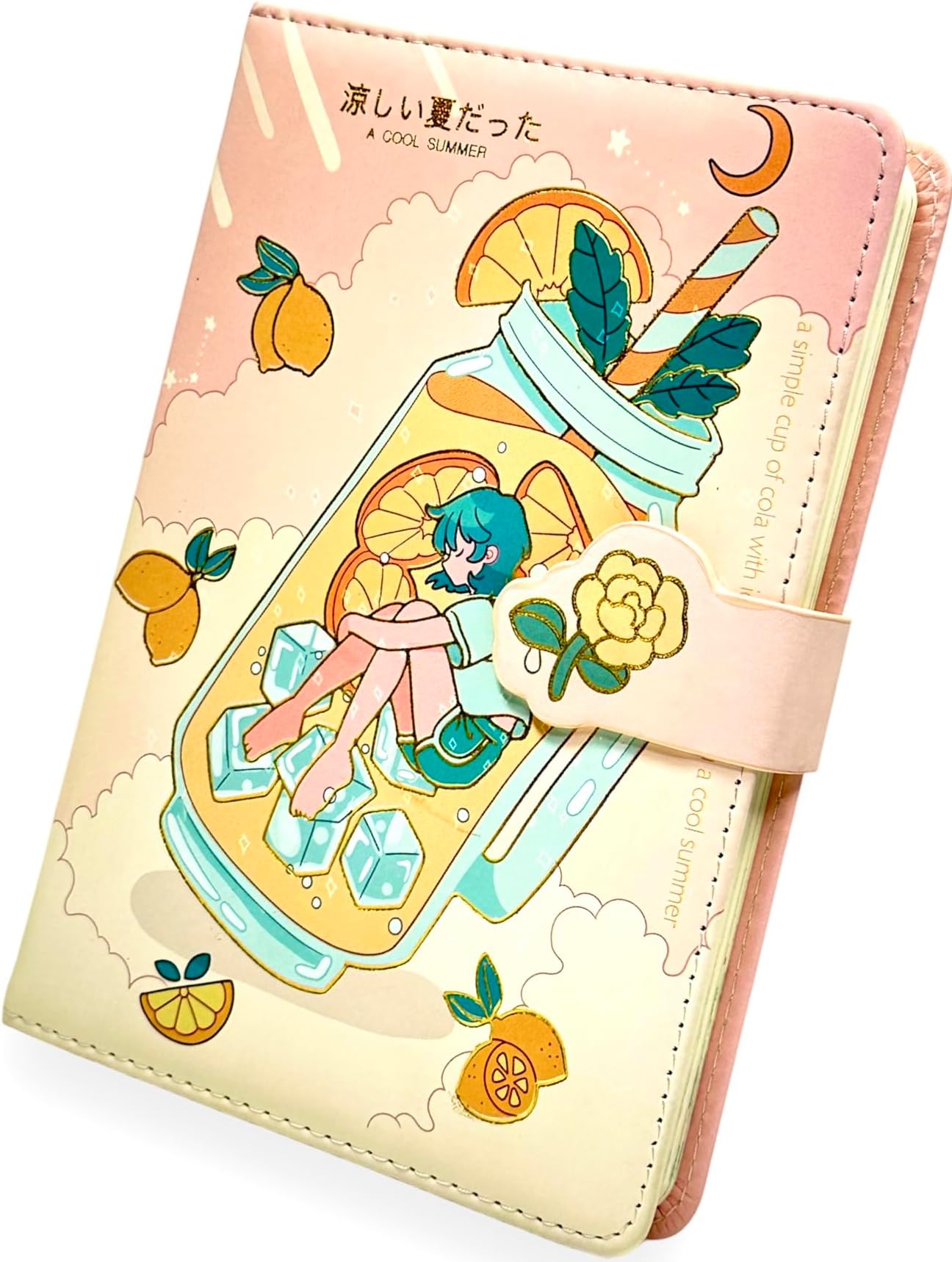 Amazon.com : Pink Journal Notebook Kawaii, Kawaii Journal, Cute Journal ...