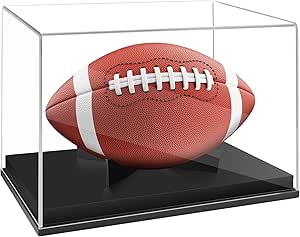 Amazon.com: Full Size Football Display Box, Souvenir Display Box for ...
