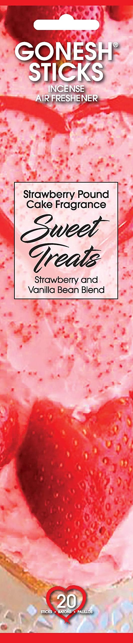 Amazon.com: Gonesh Collection Strawberry – 4 Pack-Extra Rich Incense ...