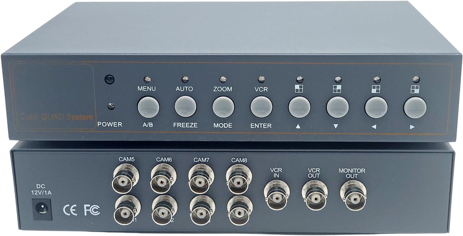 Amazon.com : Evertech 8 Channel Analog CCTV Video Multiplexer Color ...