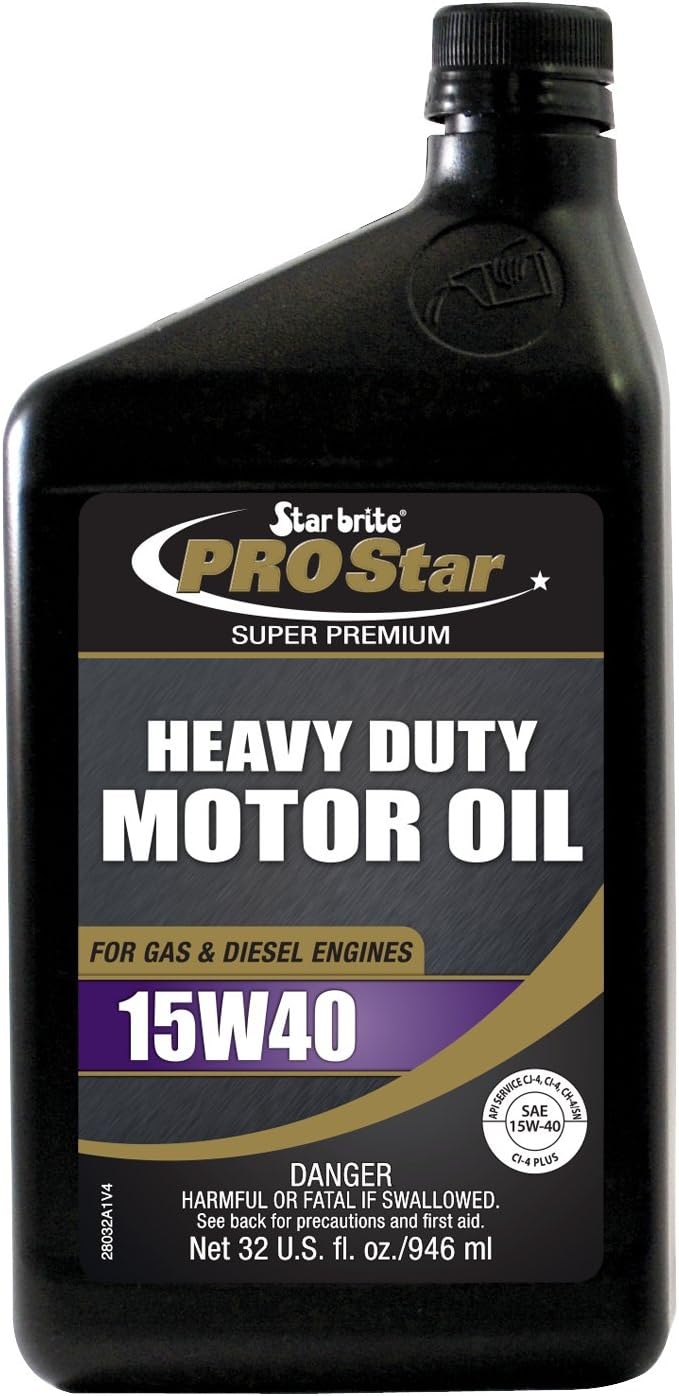 Amazon.com: Star brite Pro Star Super Premium Heavy Duty Motor Oil SAE ...