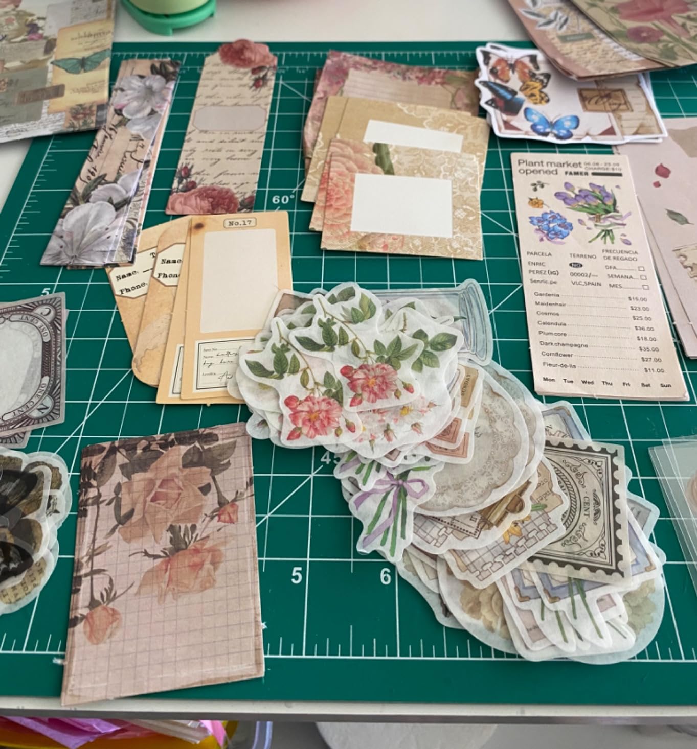 $3/mo - Finance Vintage Scrapbook Kit for Beginners, Scrapbooking ...