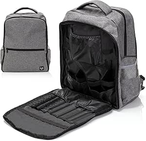 Amazon.com: LOVE & FORCE Barber Travel Bag - Clipper Bag for Barbers ...