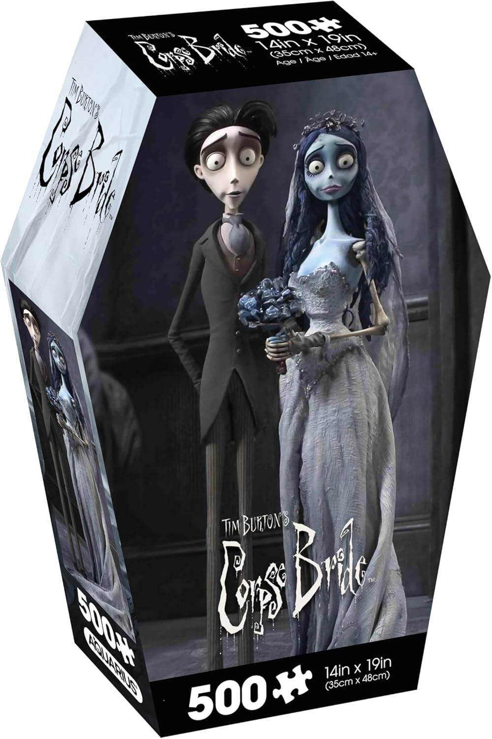 AQUARIUS Corpse Bride 500pc Puzzle (500 Piece Jigsaw Puzzle) - Glare ...