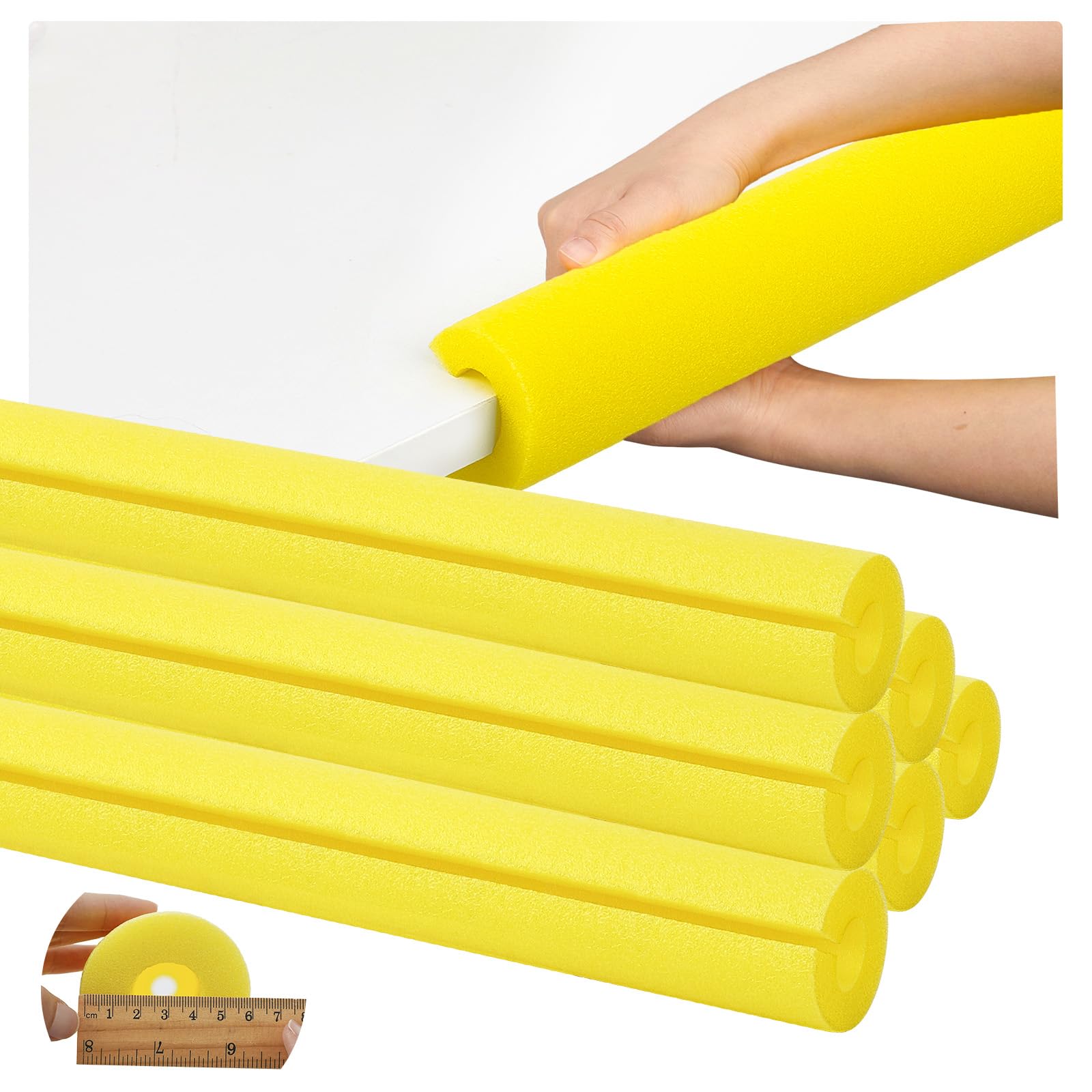 Snapklik.com : Hanaive 6 Pcs Pre Slit Clamp Foam Protection Insulation ...