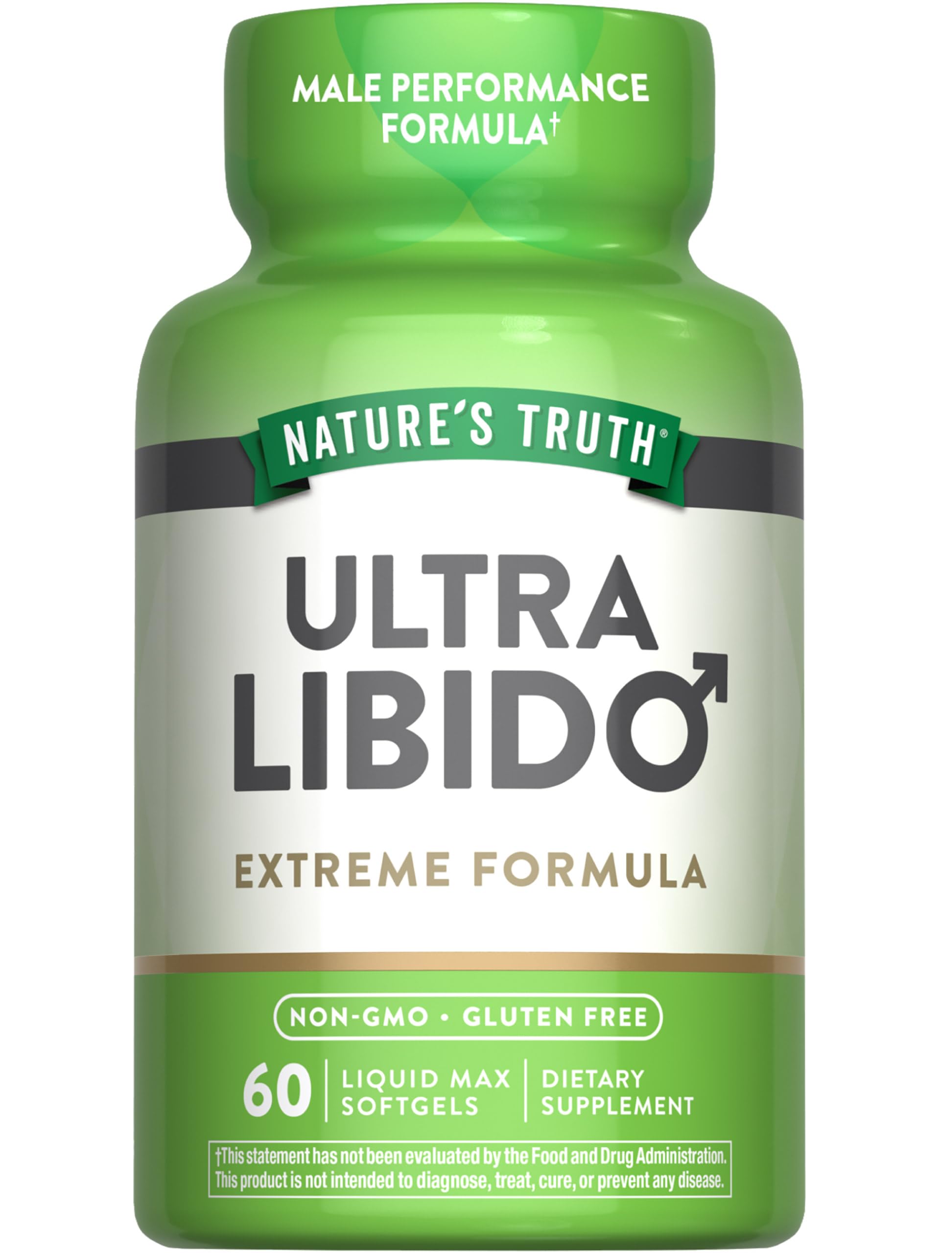 Amazon.com: Nature's Truth Libido Supplement for Men | 60 Softgels ...