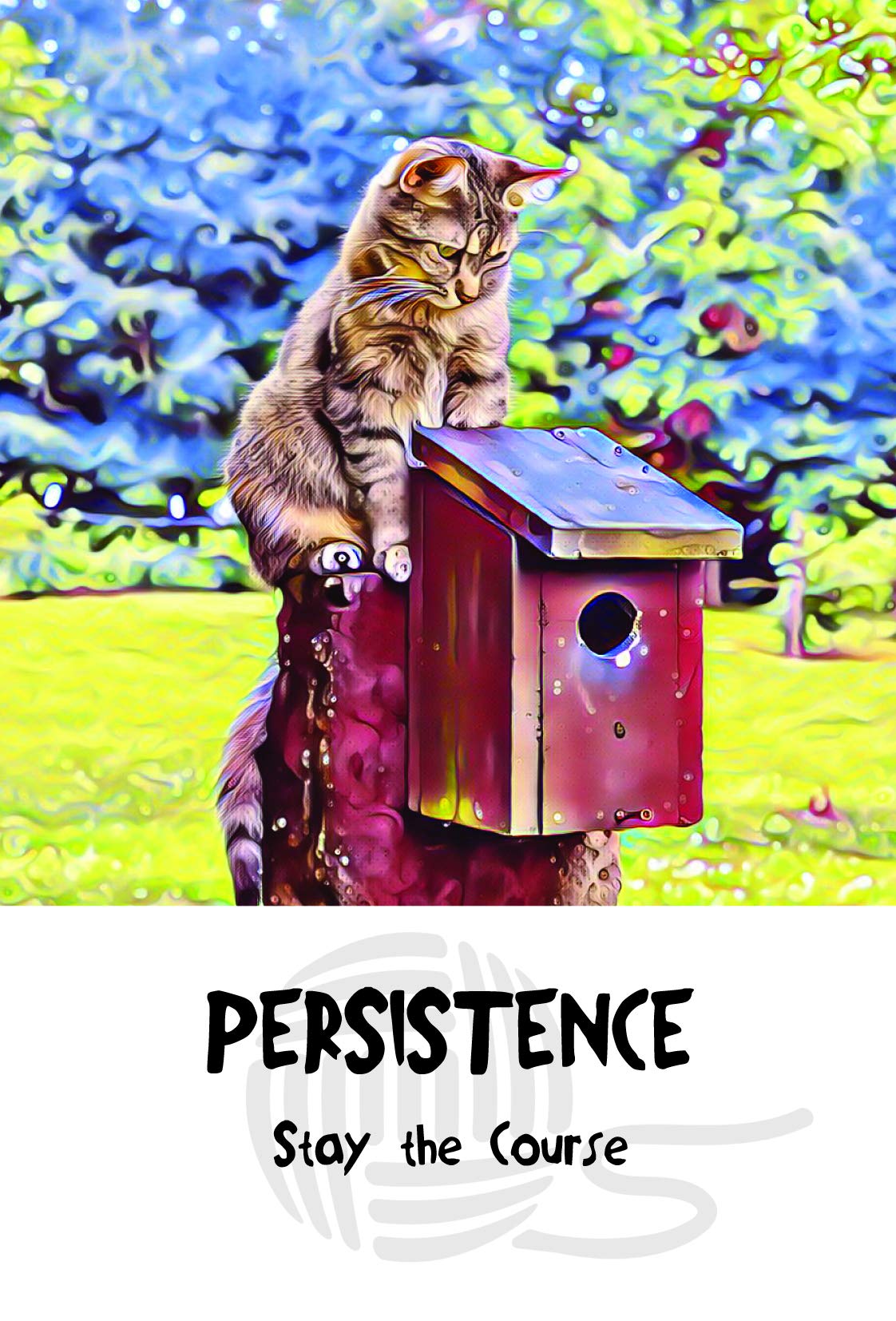 Snapklik.com : Cosmic Cat Wisdom Cards