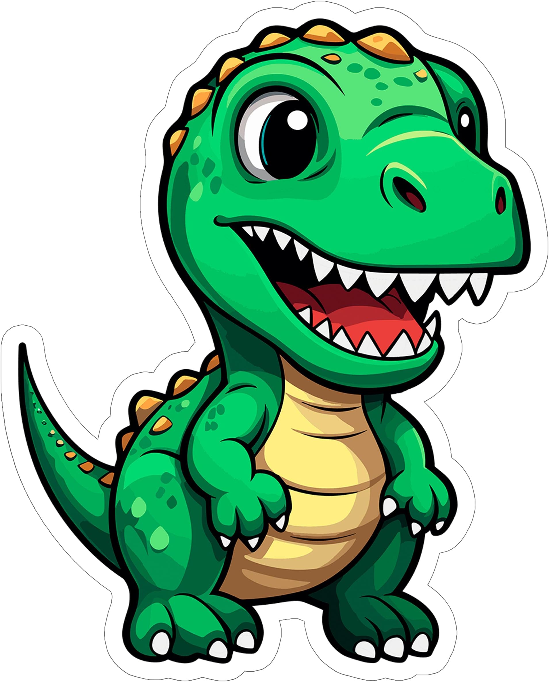 Amazon.com: Dinosaur Sticker Decal Vinyl Small Waterproof for Water ...