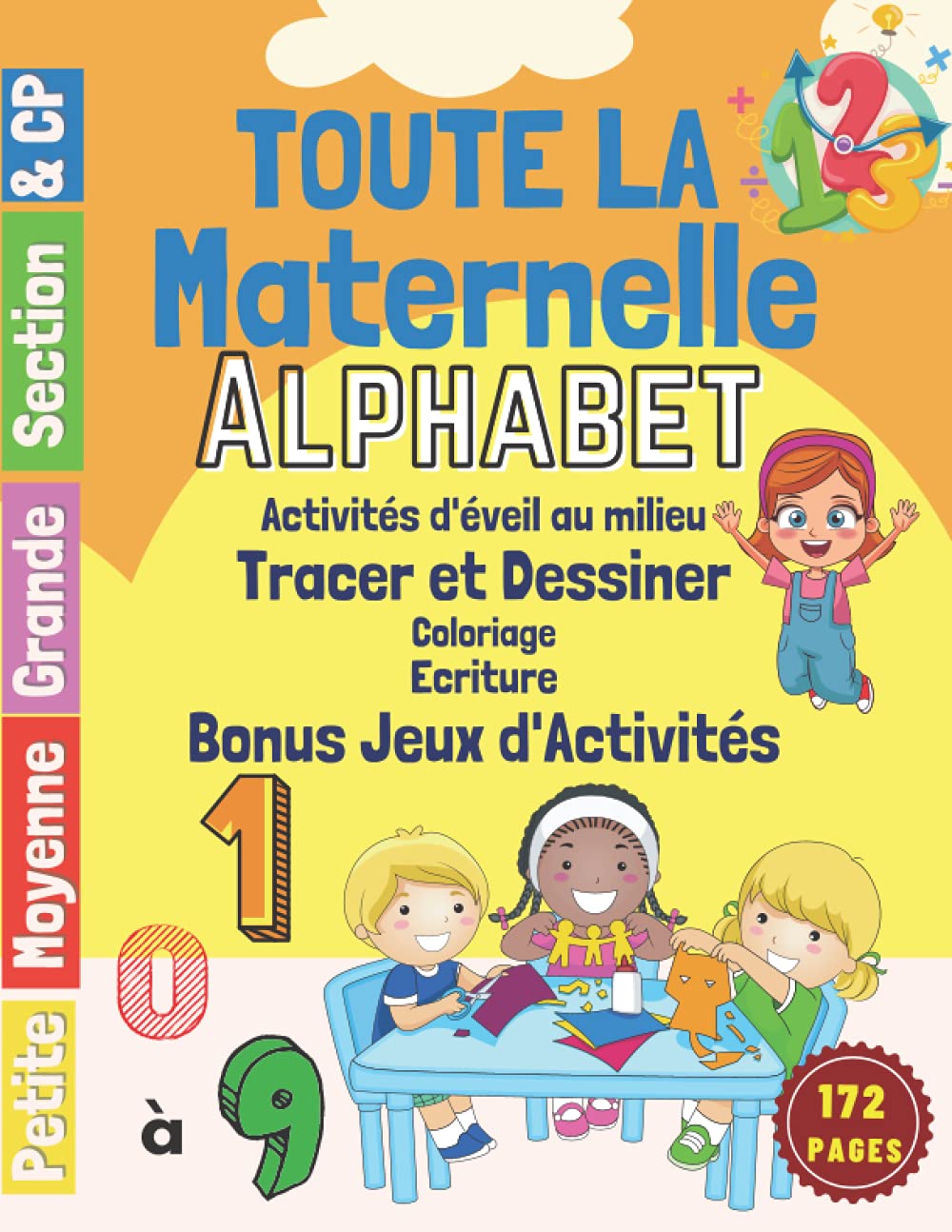 Toute La Maternelle Alphabetique Livre Decriture Dalphabet Pour La ...
