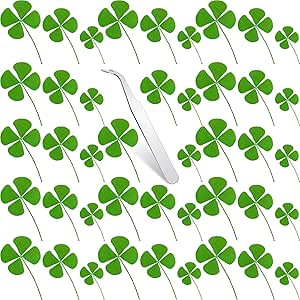 Amazon.com: 240 Pcs Dried Four Leaf Clover 4 Leaf Clover for Art DIY ...