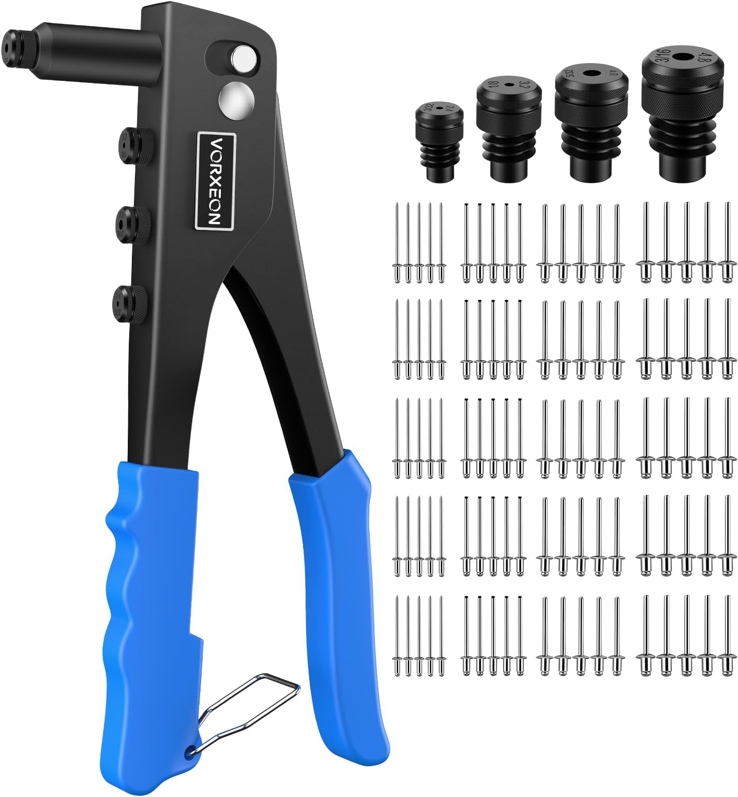 Amazon.com: Arrow RL100S-6 One-Handed Rivet Tool, Manual Riveter for ...