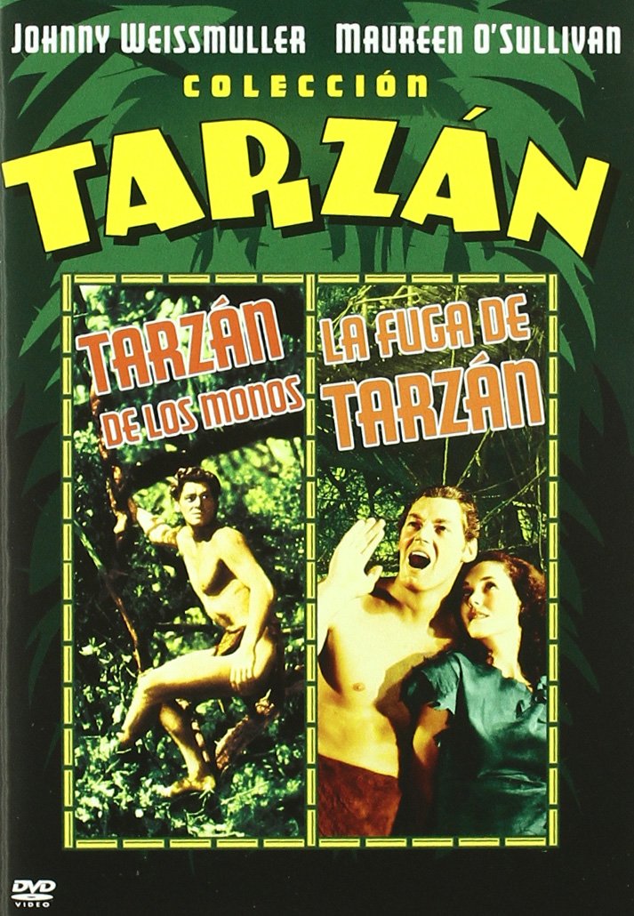 Tarzan The Ape Man (1932) / Tarzan Escapes (1936) - Region 2 PAL ...