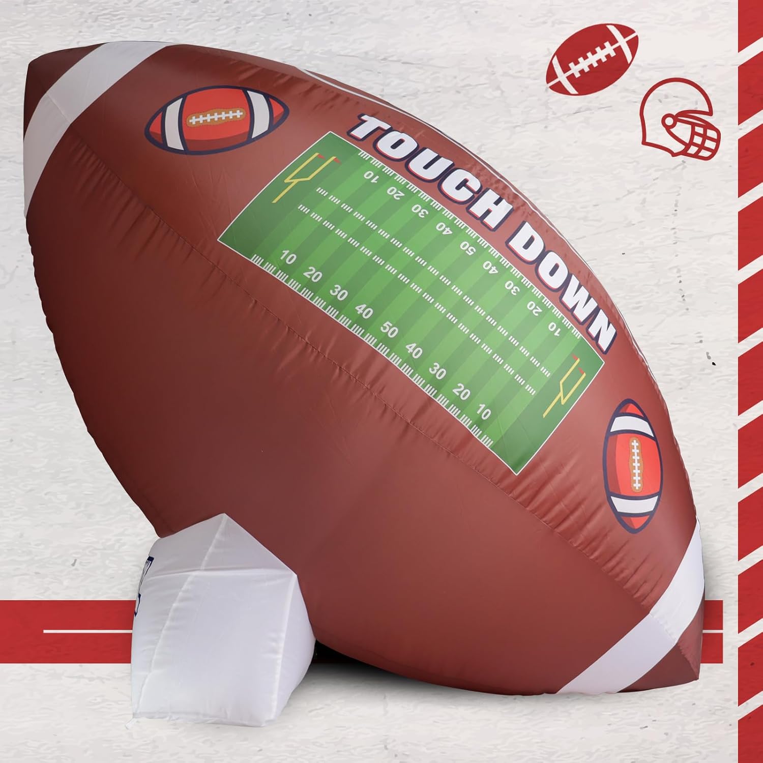Amazon.com: Icywye 6FT Large Football Party Decorations - Outdoor ...