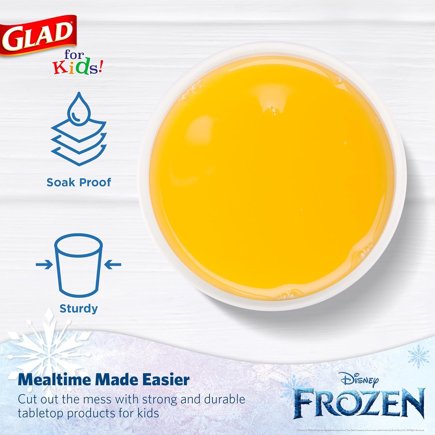 Snapklik.com : Glad For Kids Disney Frozen Paper Cups - Anna And Elsa ...