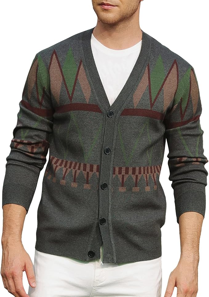 Men's Vintage Sweaters, Retro Jumpers 1920s to 1980s