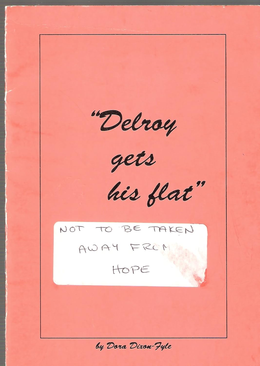 Delroy Gets His Flat: Dora Dixon- Fyle: 9781898303022: Amazon.com: Books