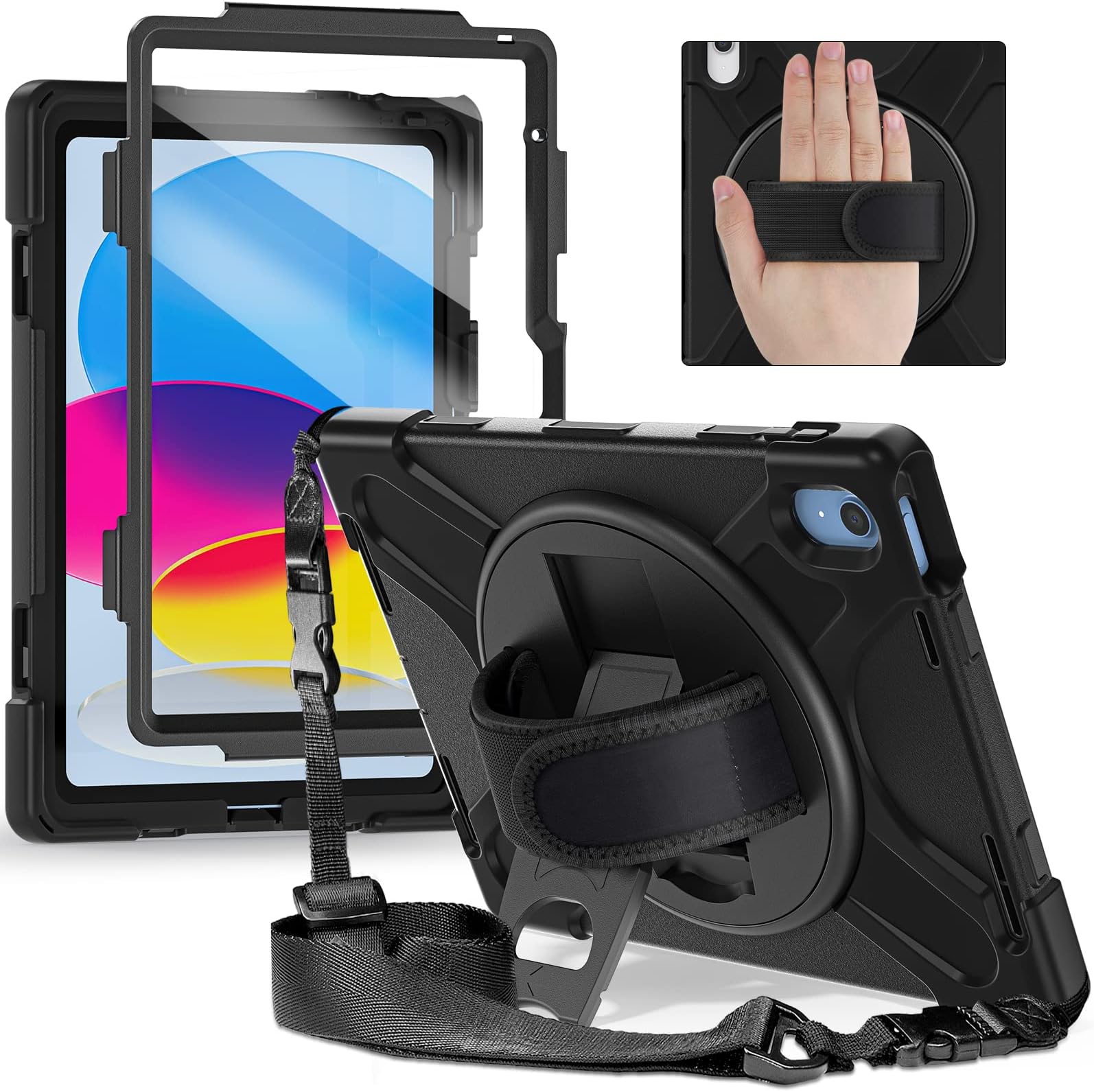 Herize iPad 10th/11th(A16) Generation Case 10.9 Inch 2022/2025 with ...